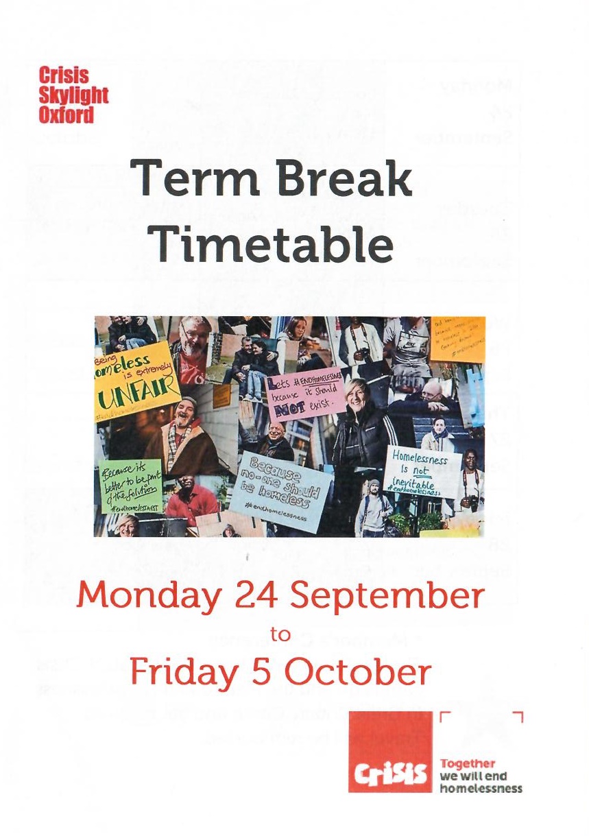 Crisis Skylight Oxford | Crisis | Together we will end homelessness