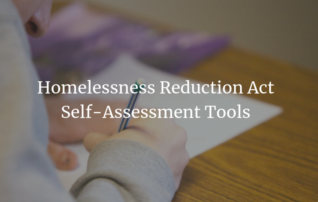 Resource deepdive: Self-assessment tools | Crisis UK